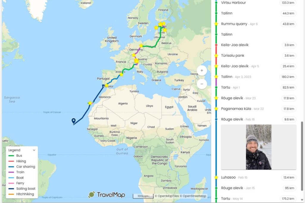 Create Your Travel Map: Top 3 Tracking Apps for 2025 – nature nomad